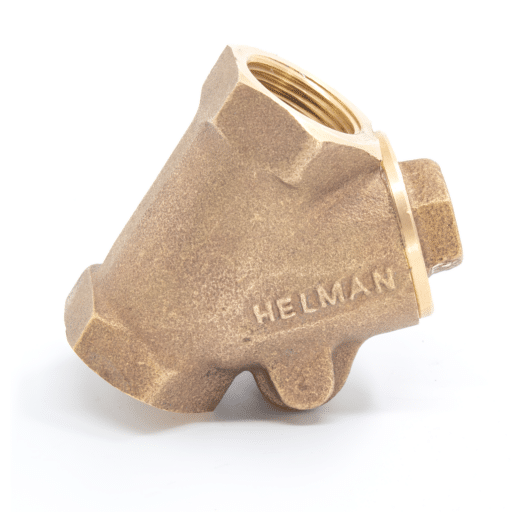VALVULA CHEQUE CORTINA EN BRONCE SELLO METALICO - Helman S.A.S